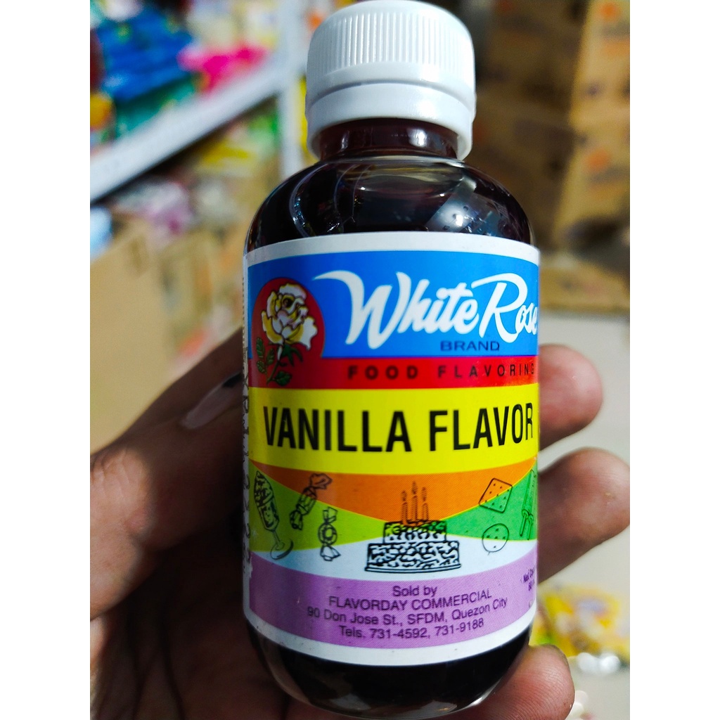 White Rose Vanilla and Pandan Flavor Food Flavoring | Shopee Malaysia