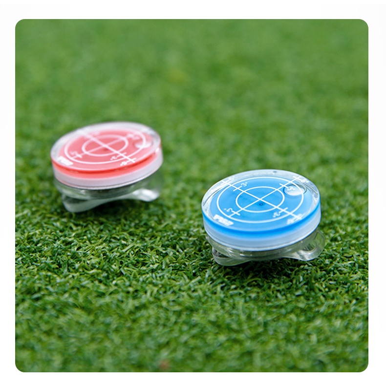 PGM personalized spirit level magnetic golf ball marker with hat clip ...