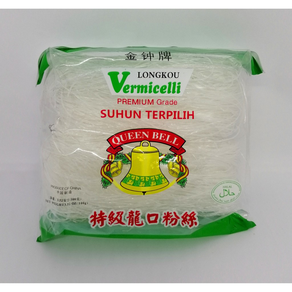 Premium Grade Vermicelli / Suhun Terpilih / 特级龙口粉丝 (冬粉) - Halal 100gm ...