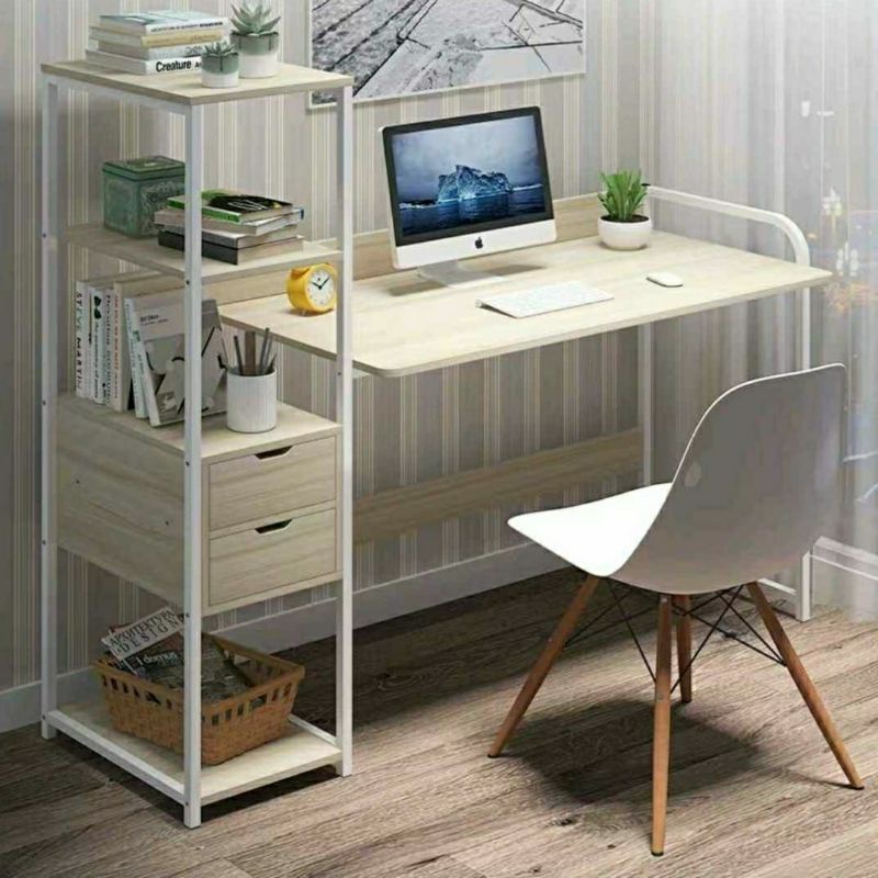 [EL] Sarawak New Ready Stock Multilayer Computer Desk Study Table With ...