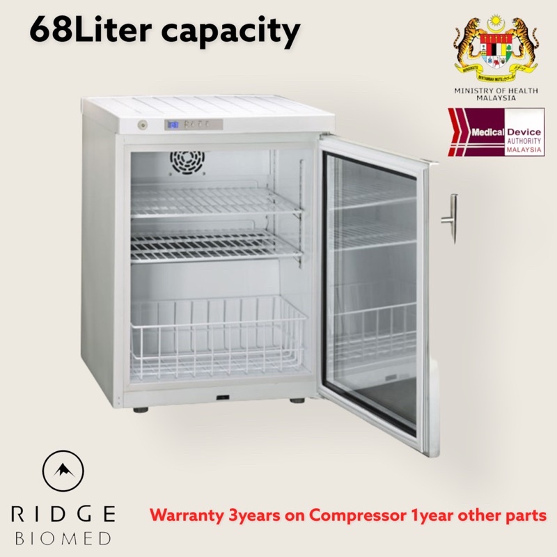 Pharmaceuticals Vaccine Medical Refrigerator Fridges 68 Liter Haier HYC-68 | Shopee Malaysia