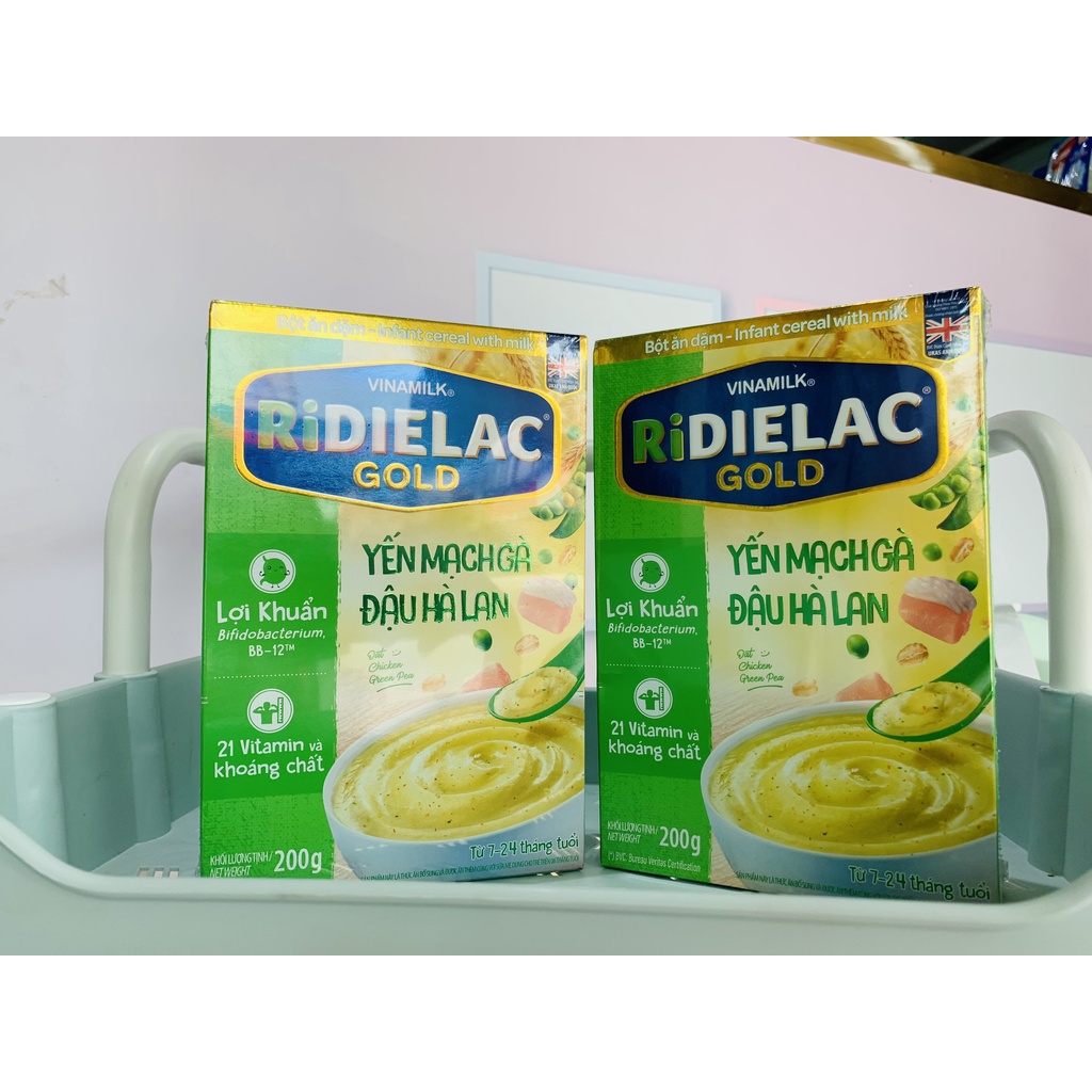 Vinamilk RIDIELAC GOLD Peas Chicken Oatmeal 200G | Shopee Malaysia