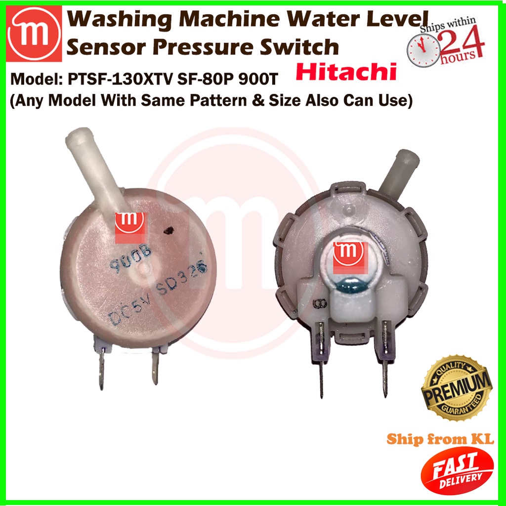 (Original) Hitachi Washing Machine Water Level Sensor Pressure Switch ...