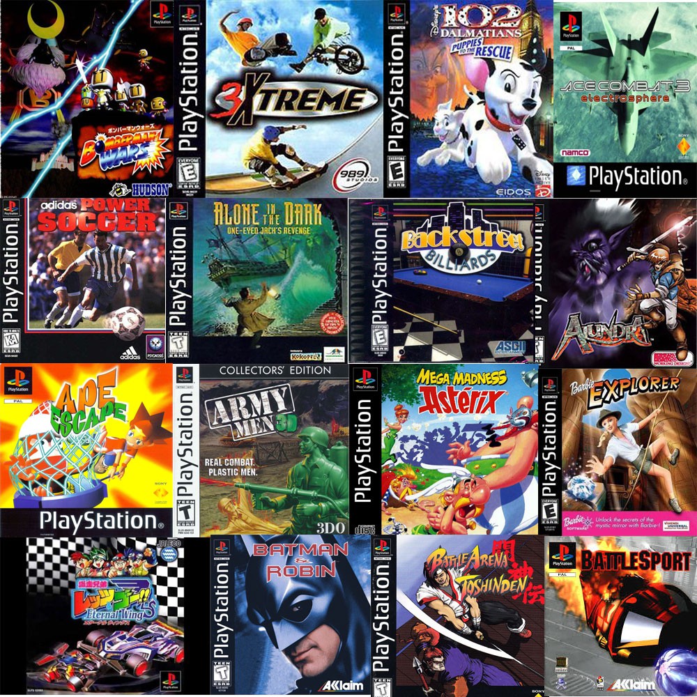 PSX PS1 Playstation 1 Game Cassette CD | Shopee Malaysia