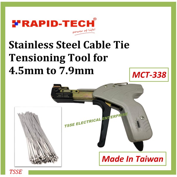 🔥Ready Stock🔥High Quality Automatic Stainless Zip Tie Fasten Tool Metal ...