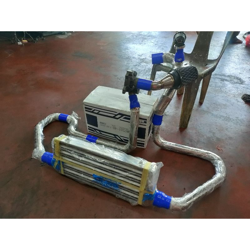 Turbocharger Intercooler Front Mount Kit For Exora Preve Suprima Turbo ...