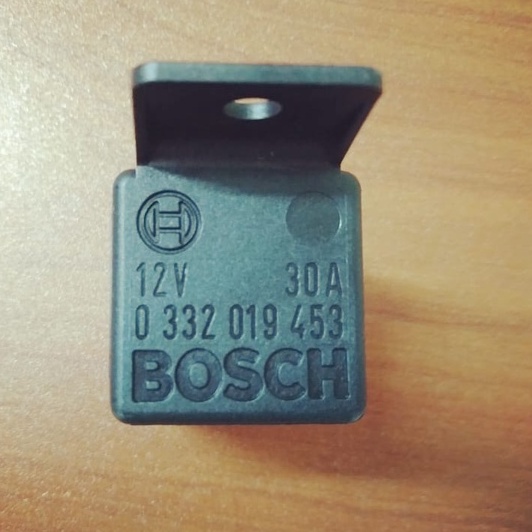 Bosch Original Universal Automotive Car 4 pin Mini Relay 12v 30A - 0332 ...