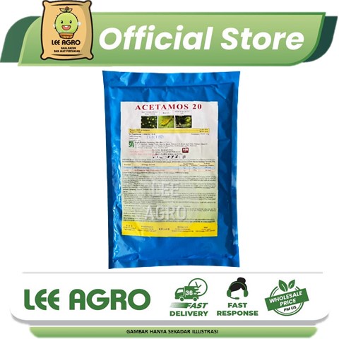 1KG ACETAMOS 20 ( Sama Fungsi Dengan CLIPPER ACETAFOS) Acetamiprid Racun Serangga Lalat Putih ...