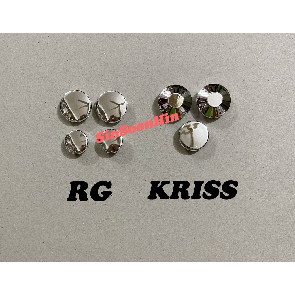 KRISS RG SPORT RGV Swing Arm Cap / Rear Foot Rest Bracket Cover [CHROME ...