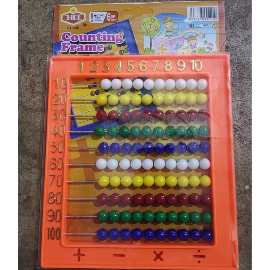 Counting Frame Pretend Play Toy | Shopee Malaysia