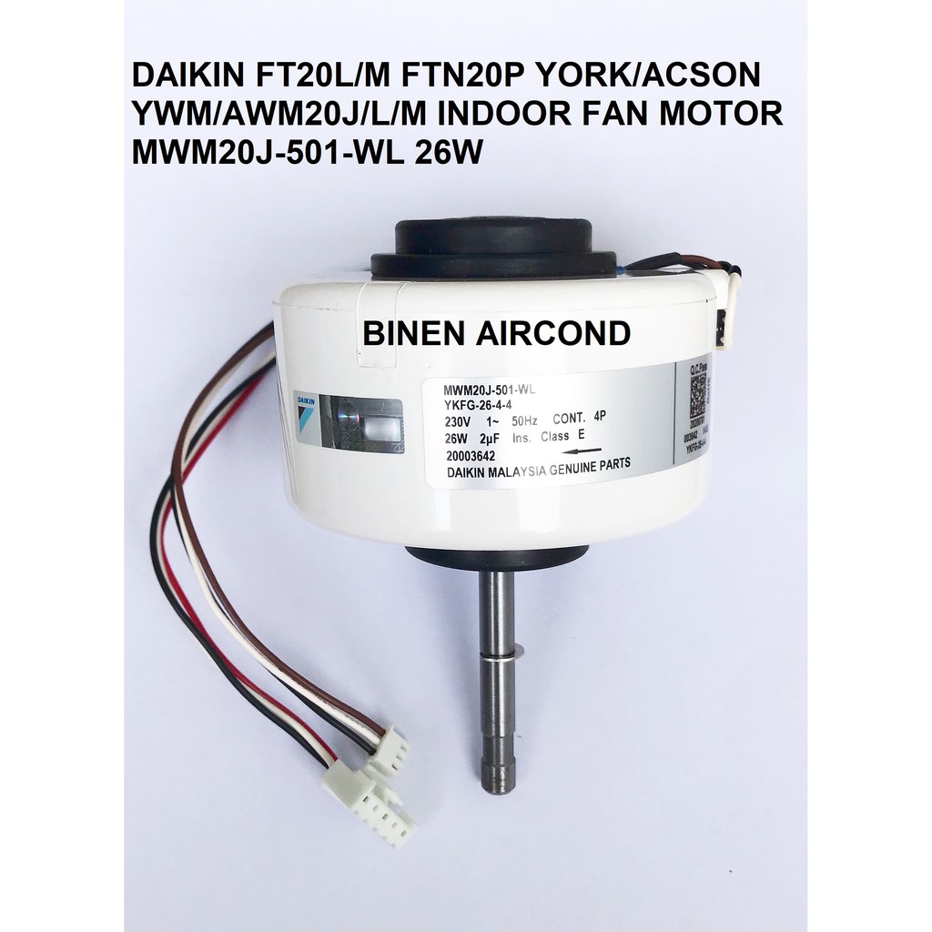 [ORIGINAL/GENUINE] DAIKIN WALL MOUNTED AIRCOND FT20L/M FTN20P ACSON YWM ...