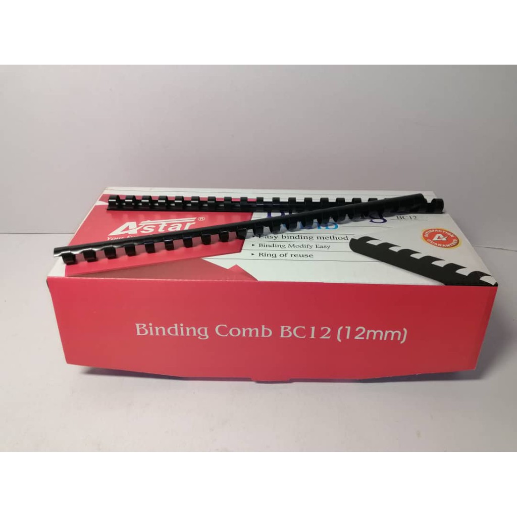 ASTAR PVC Binding Comb Ring 6mm/8mm/10mm/12mm/14mm/16mm/18mm/20mm/22mm/25mm/32mm/35mm/38mm/45mm ...