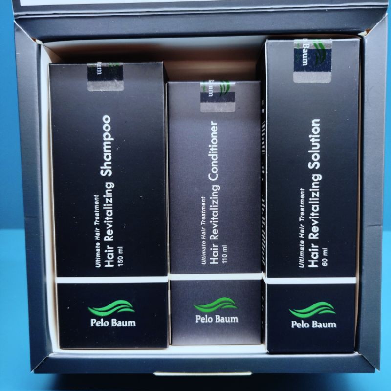 [DRSTEVEN] PELO BAUM Ultimate Hair Revitalizing Treatment Unisex (Shampoo/Conditional/Solution ...