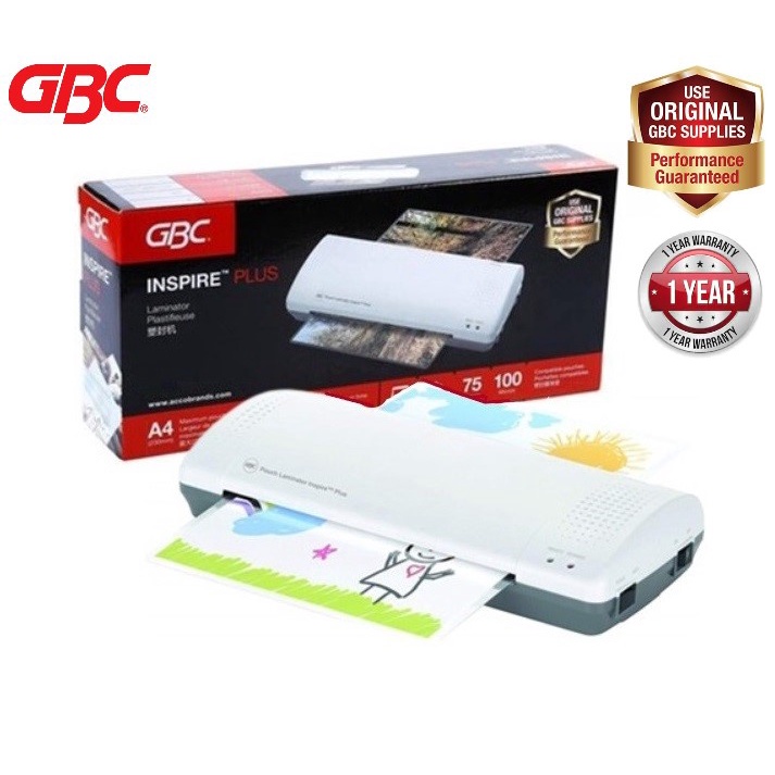 GENUINE GBC Inspire Plus A4 Laminate Machine [Ready Stock] | Shopee ...