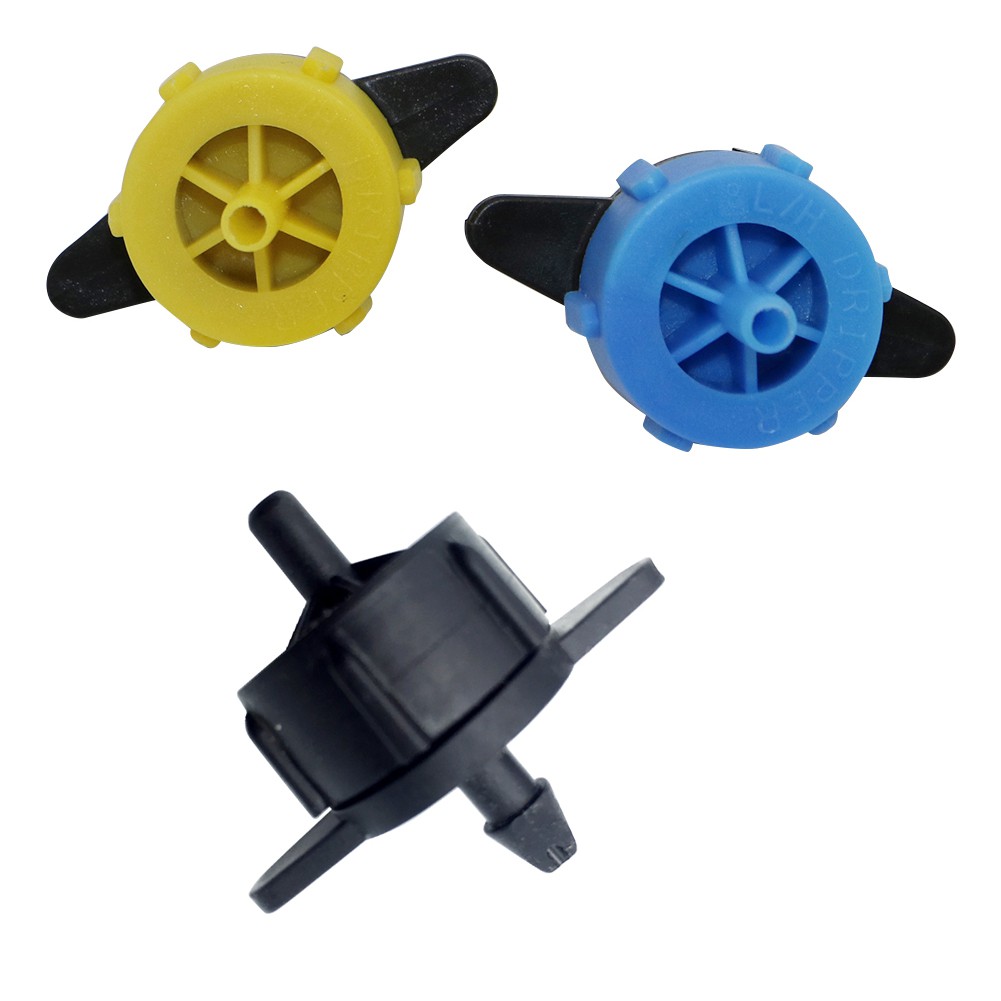 10Pcs 2/4/8L/H Pressure Compensating Dripper Agriculture Garden Drip ...