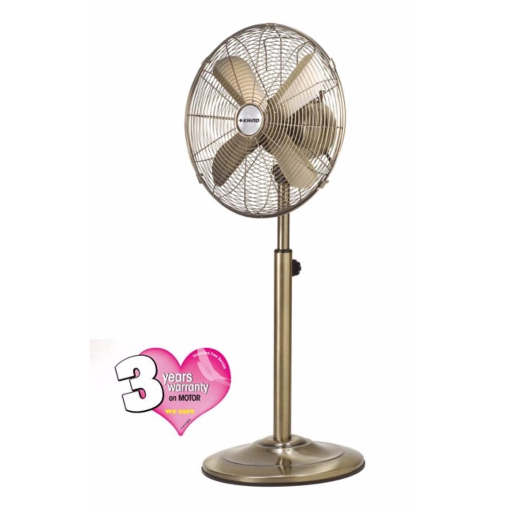 Khind Antique Stand Fan 14" SF141 Full metal bodyhind Antique Stand Fan ...