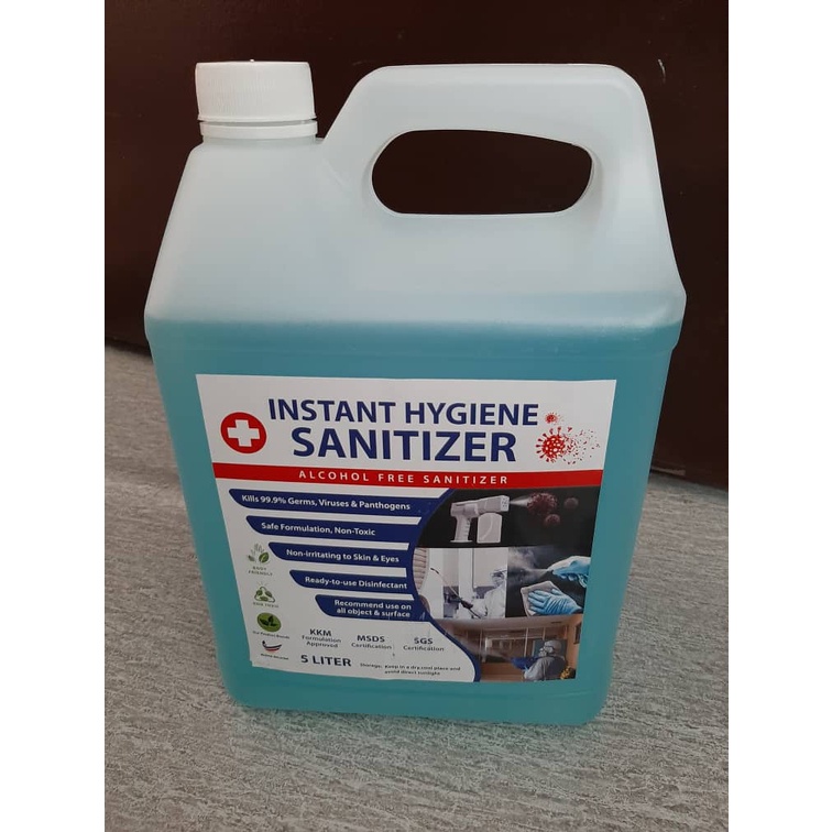 INSTANT HYGIENE SANITIZER 5L | Shopee Malaysia