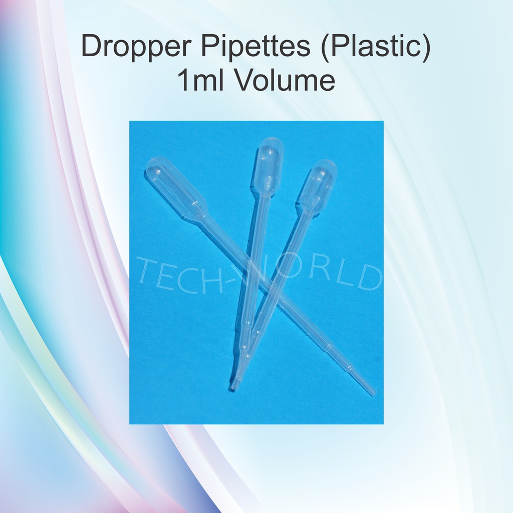 Dropper pipettes 1ml plastic disposable pipettes dropper | Shopee Malaysia