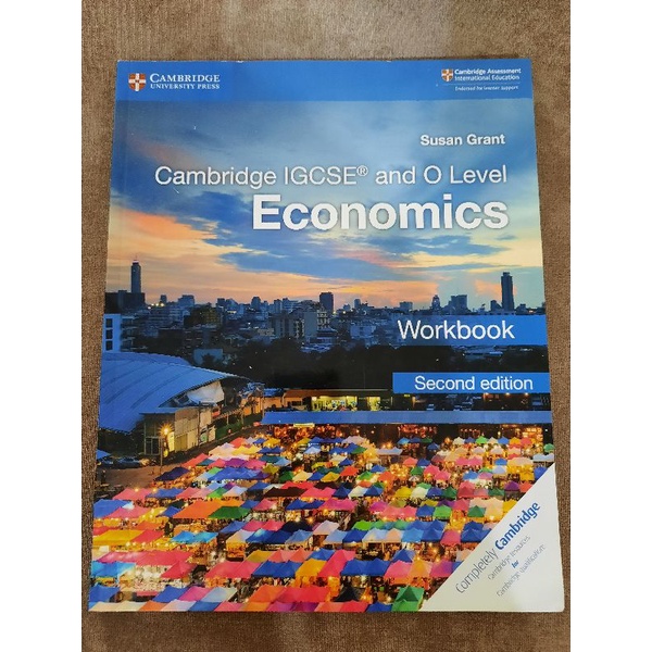 Brand New Cambridge Igcse And O Level Economics Workbook 2nd Edition Shopee Malaysia