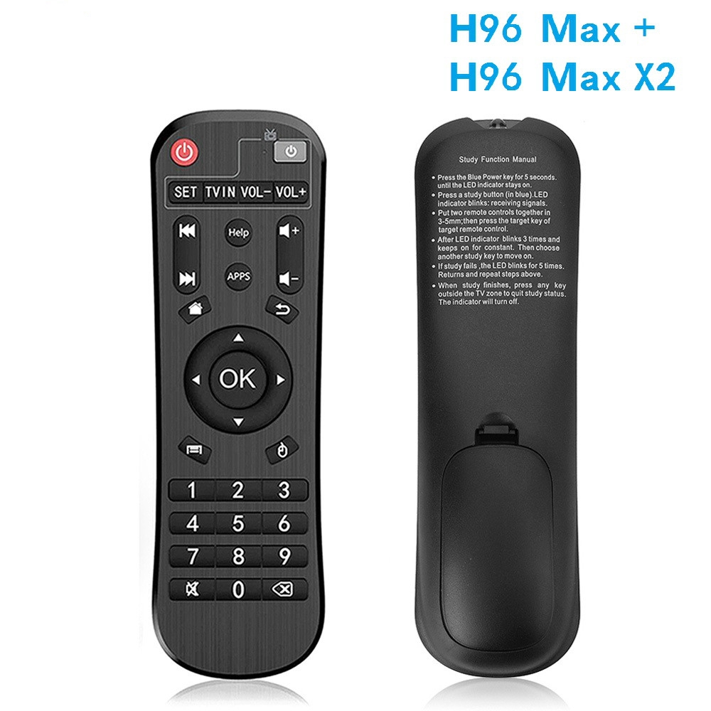 Genuine Remote Control for H96 MAX PLUS RK3328 and H96 MAX X2 S905X2 ...