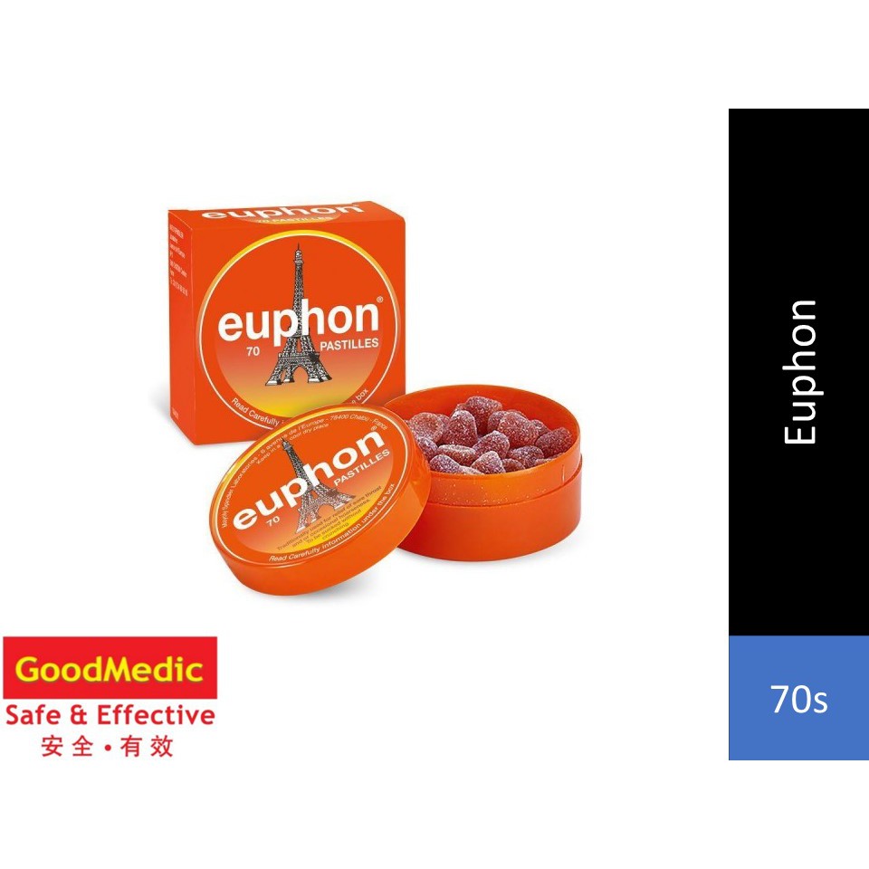 Euphon Pastilles (70s) | Shopee Malaysia