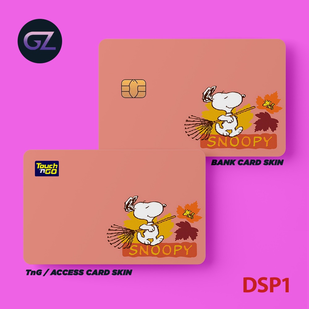 Snoopy (Series 2) - Bank Card & TnG And Access Card Sticker Cover Skin ...