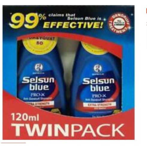 SELSUN BLUE PRO-X EXTRA STRENGTH WITH MENTHOL 120ML ( 1 BOTTLE OR 2 ...