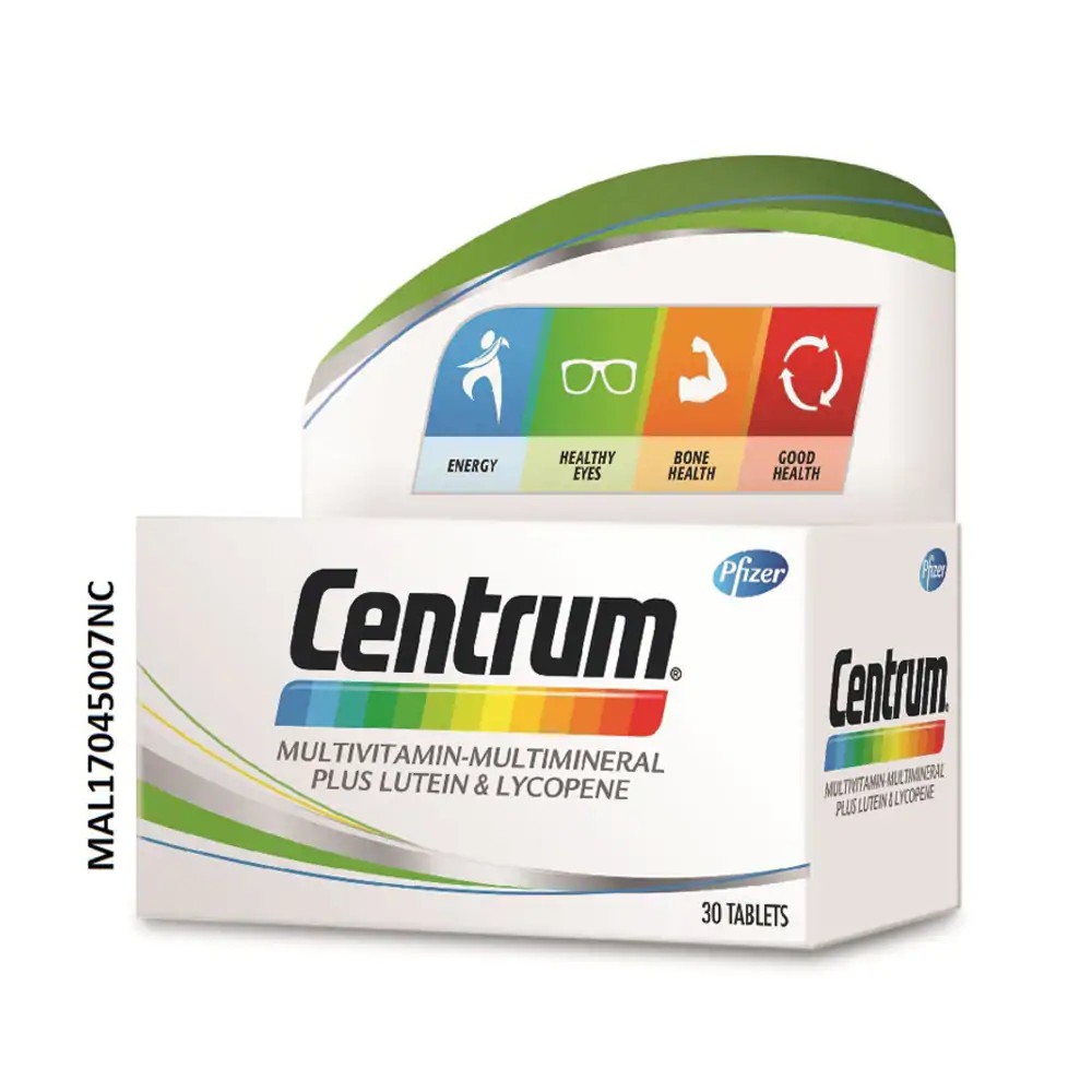 (Free 7 Tablets) Centrum Multivitamin and Multimineral Complex 30 ...
