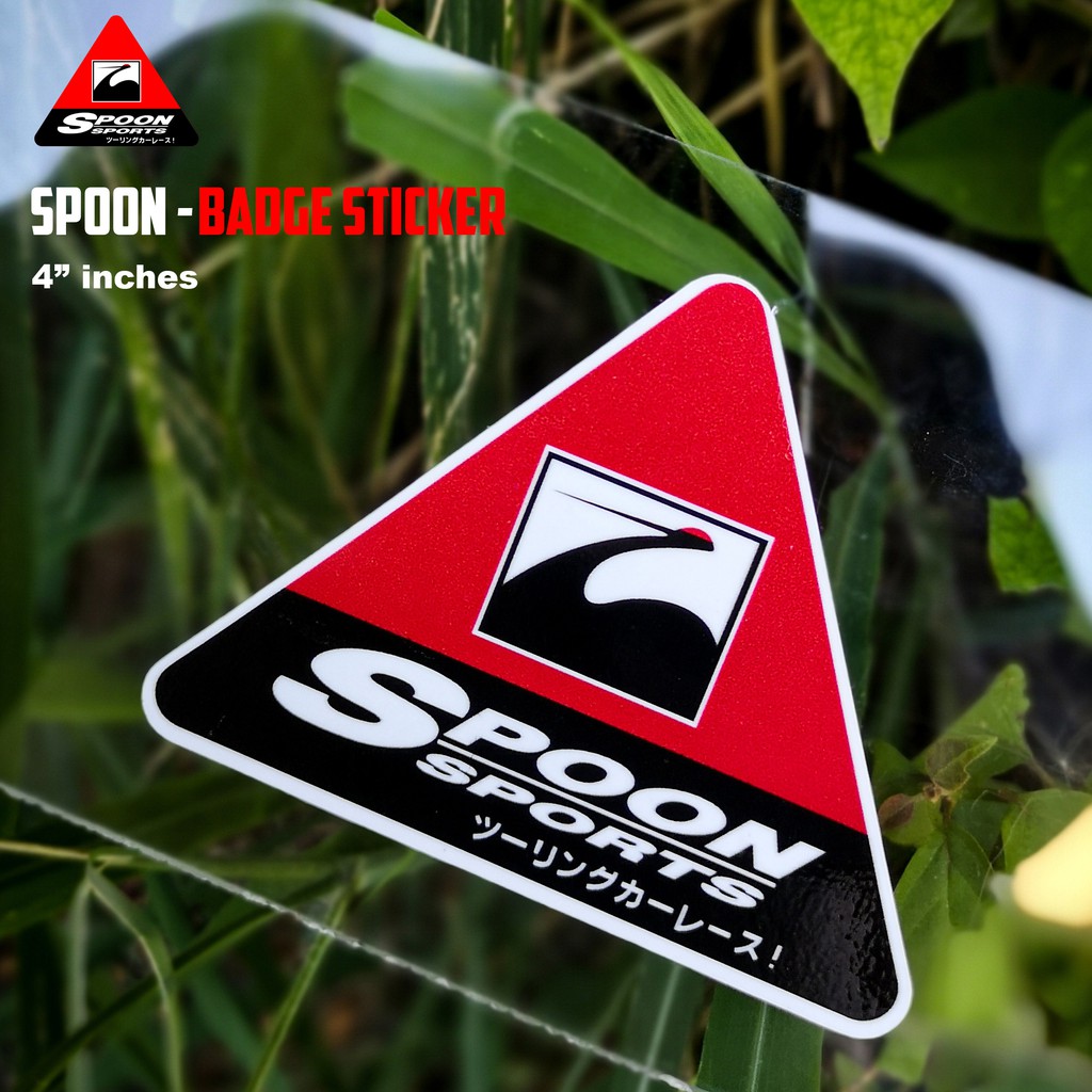 Spoon Badge Sticker for Cars Door Bumper | Shopee Malaysia
