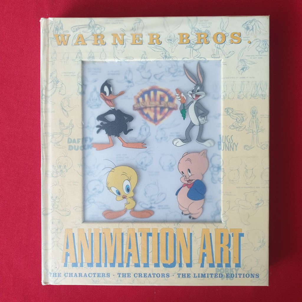 Warner Brothers Animation Art Hardcover Book | Shopee Malaysia