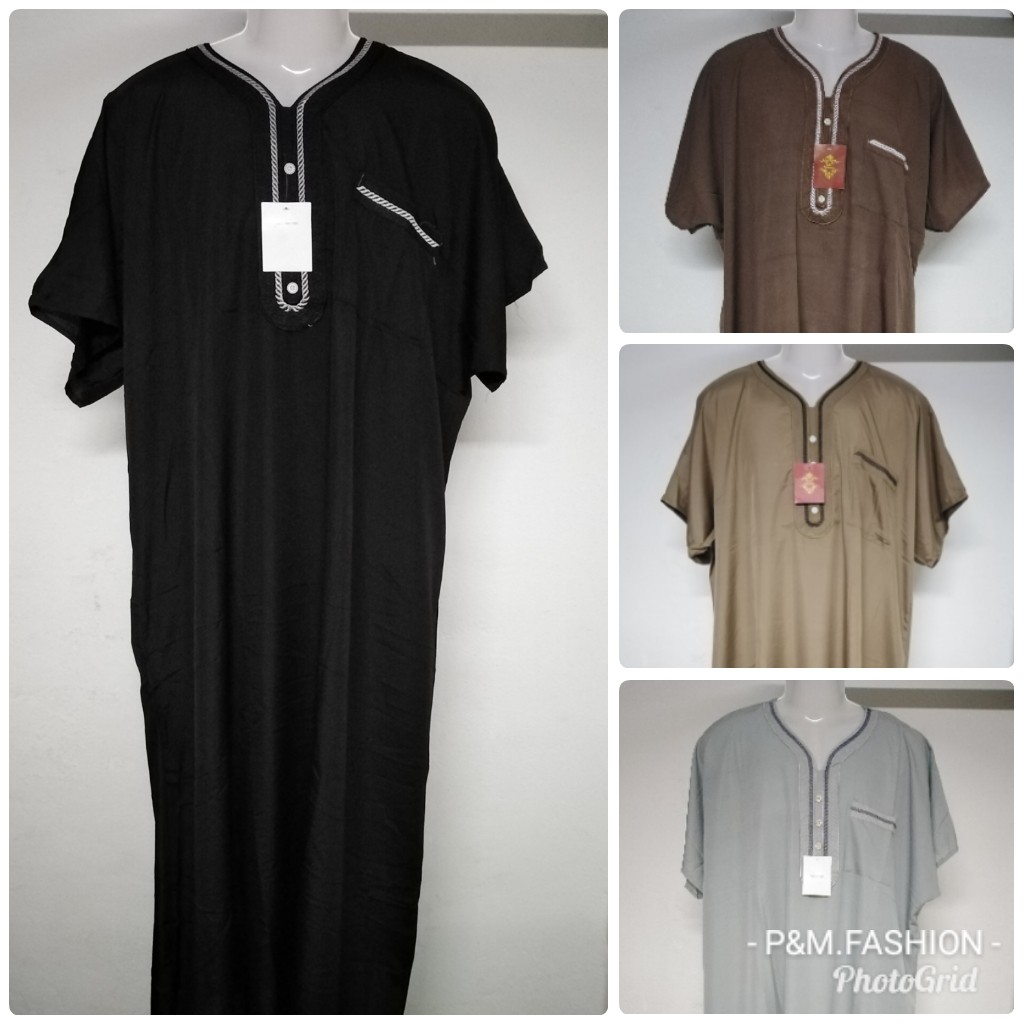 Promosi 🔥🔥Fesyen Lelaki Jubah Thobe pakaian Muslim untuk lelaki Arab🔥🔥 ...