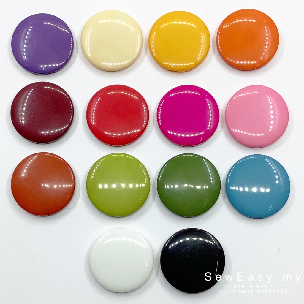 30mm (48L) Butang Baju / Candy Button (Big Size) / Butang Langsir ...