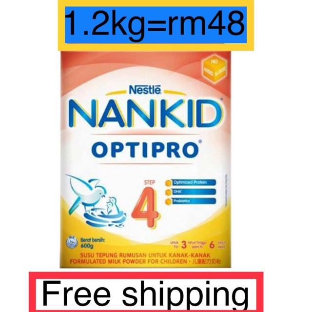 NANKID 4 Nestle(1.2kg) | Shopee Malaysia