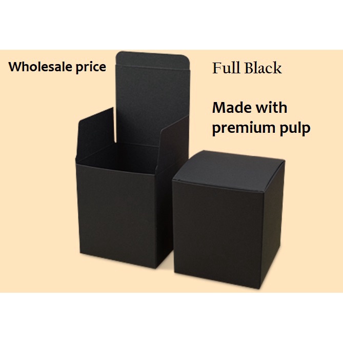 Paper box Black Wholesale/ gift box craft packing/ long square promo ...