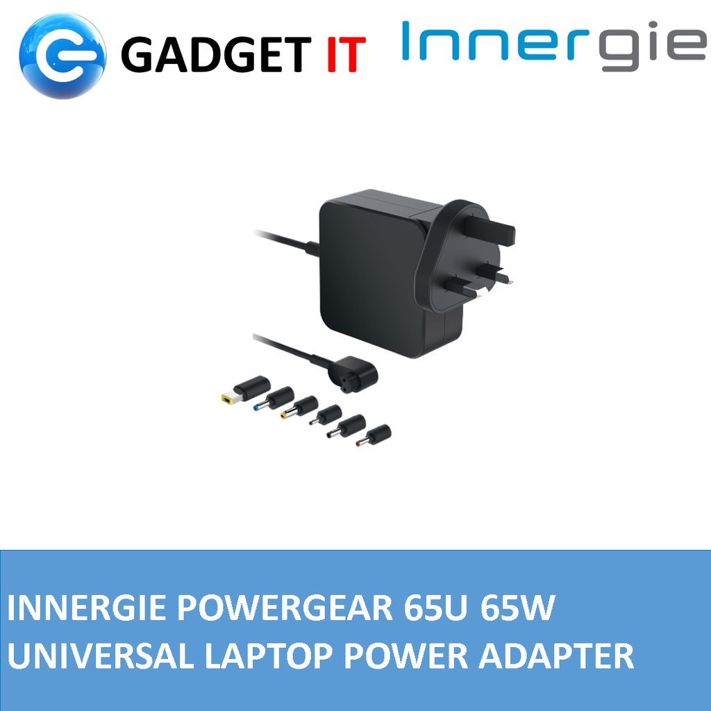 INNERGIE POWERGEAR 65U 65W UNIVERSAL LAPTOP POWER ADAPTER (UK Plug ...
