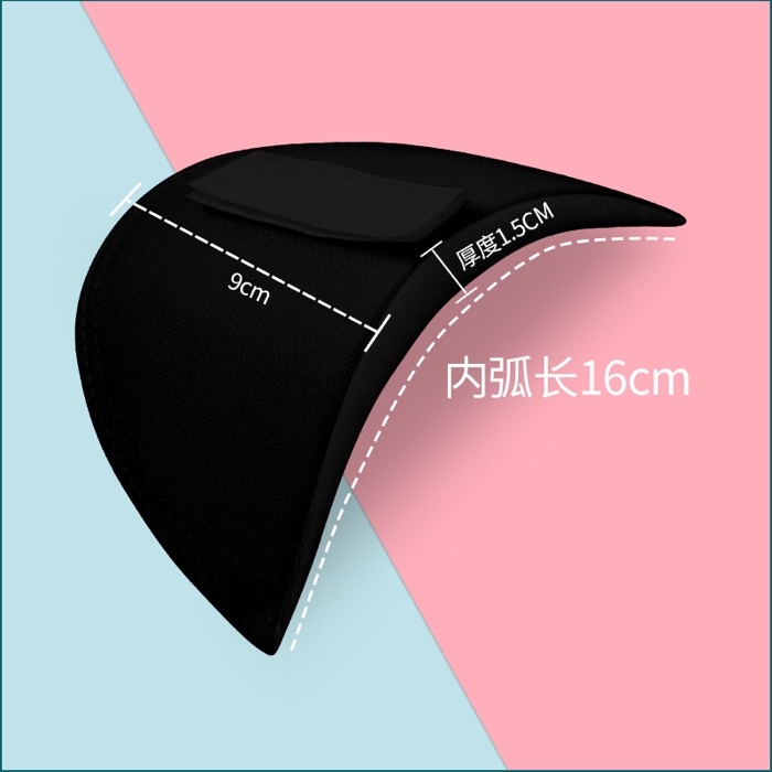 (Ready stock ) 1 Pair Unisex Magic Shoulder Paddle Sponge Cushion Anti ...