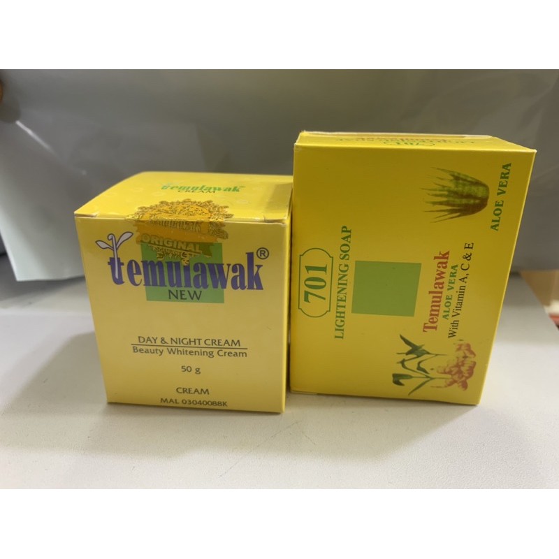 temulawak cream and soap 100% original for extra whitening multiple ...