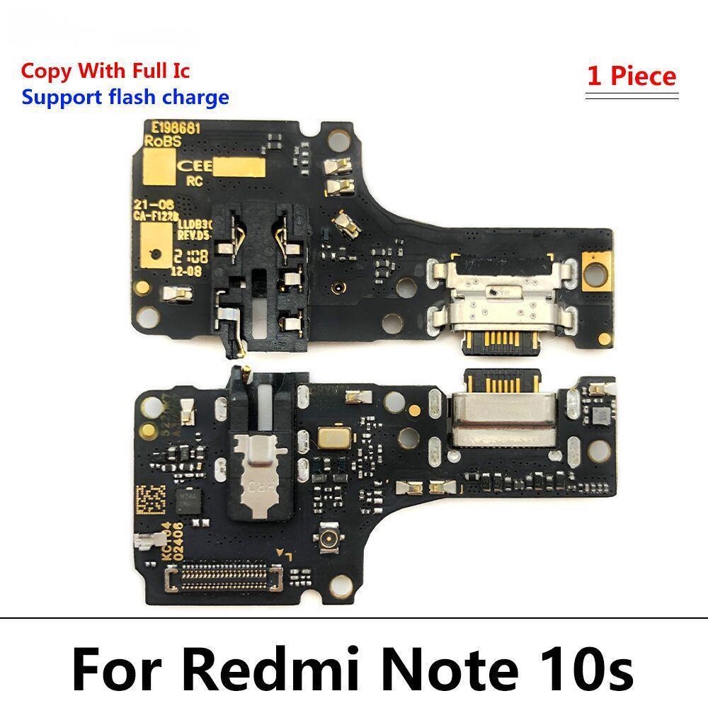 USB Charging Port Flex For Redmi Note 10 With Main Board Motherboard ...