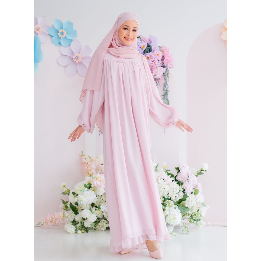Estrella KL - Victoria Long Dress (15 colors) | Shopee Malaysia