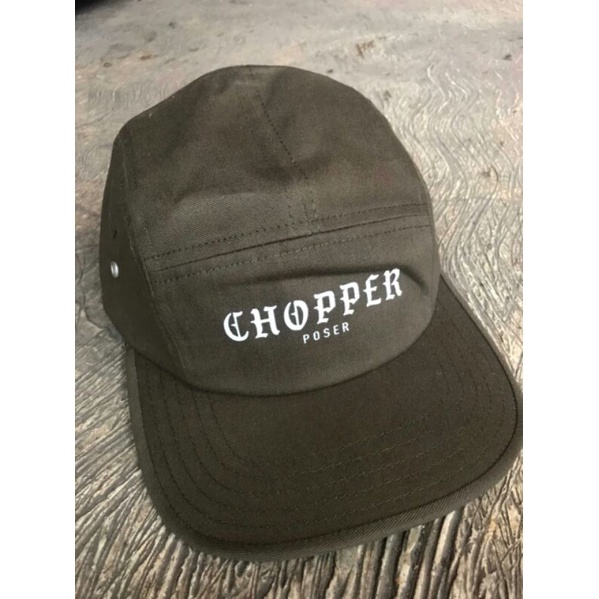 Chopper POSER - FIVE PANEL HAT "FONT LOGO" | Shopee Malaysia