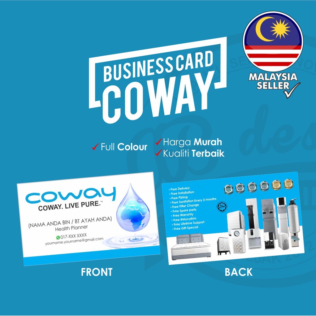 Name Card TAKAFUL,PROTON,PRODUA,COWAY Ready Design/Kad Nama TAKAFUL ...