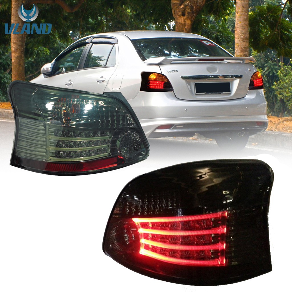 Toyota Vios 2007 2008 2009 2010 2011 2012 LED Light Bar Tail Lamp Smoke ...