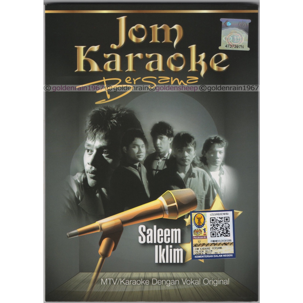 SALEEM IKLIM - Jom Karaoke WARNER MUSIC (Isabella 98 & Juwita) MTV ...