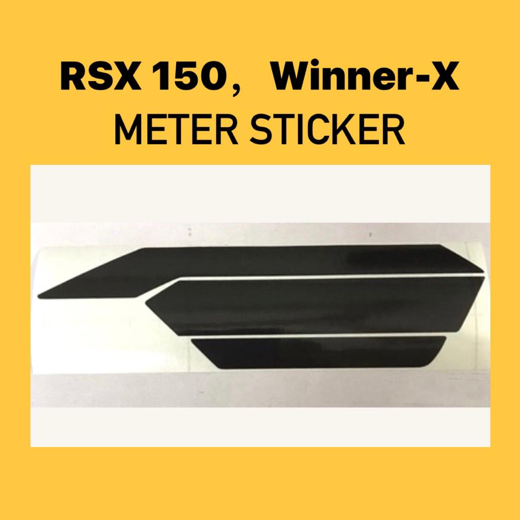 HONDA RSX150 METER STICKER (ST) // WINNER-X WINNER X RSX TINTED METER ...
