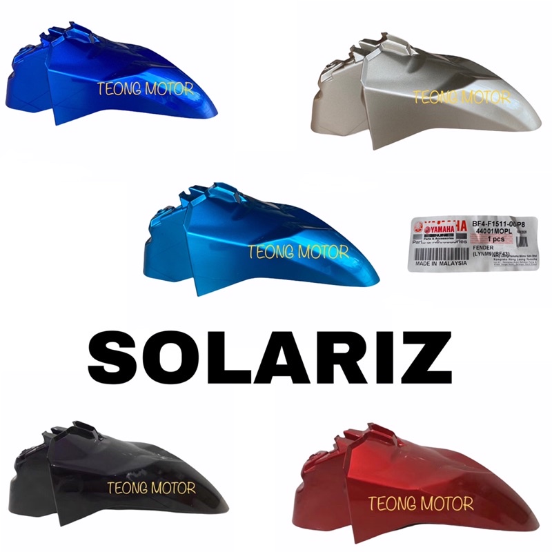 SOLARIZ FRONT FENDER ORIGINAL YAMAHA 100% | Shopee Malaysia