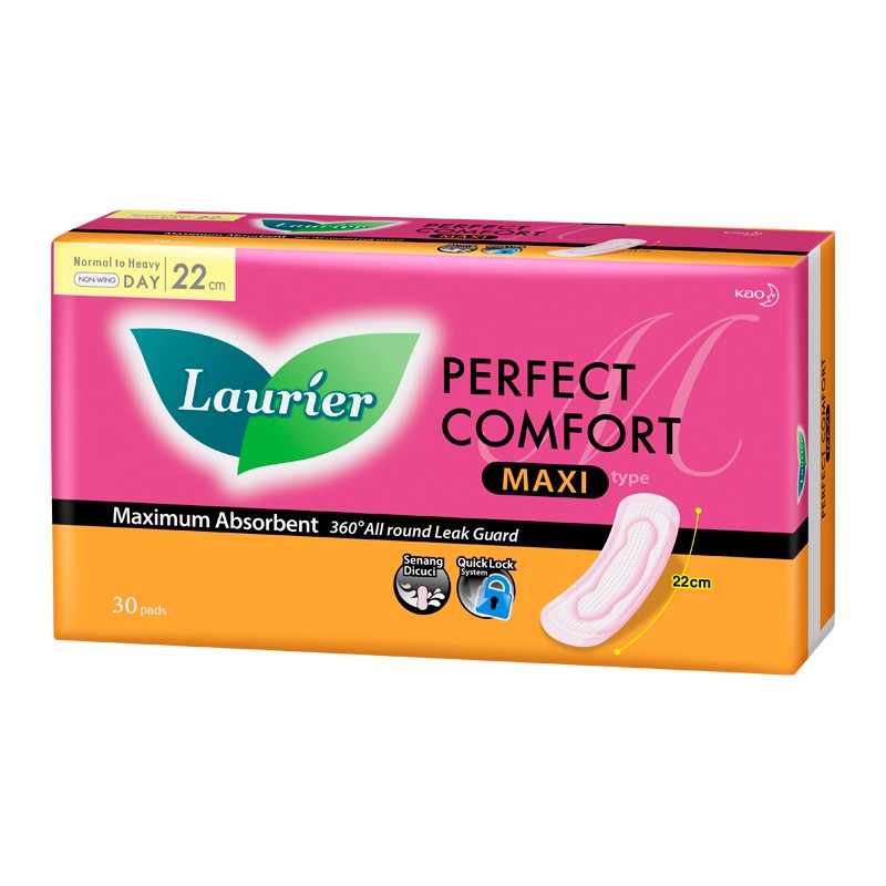 LAURIER Super Maxi (22cm x 30s) | Shopee Malaysia