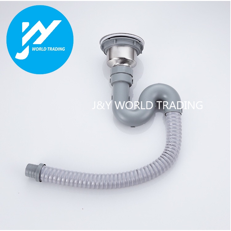 2 1/2”x 1 1/2”(40mm Wash Basin Pipe Plumbing Kitchen Sewer Pipe Basin ...