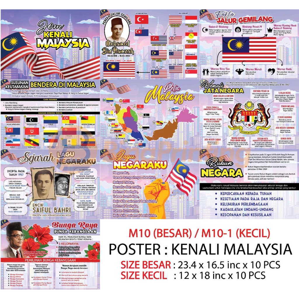 POSTER KENALI MALAYSIA | Shopee Malaysia