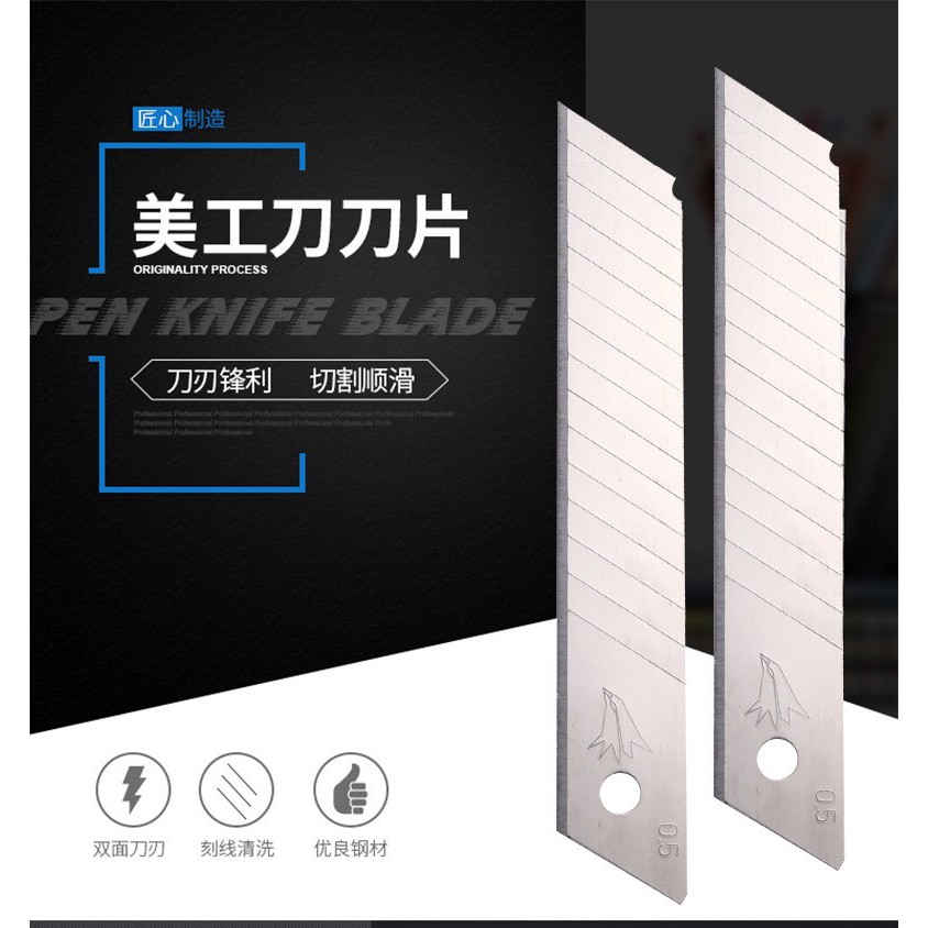 Thousand Bird Big Size Cuter Knife 18MM Cutter Utility Knife Blade 刀片 ...