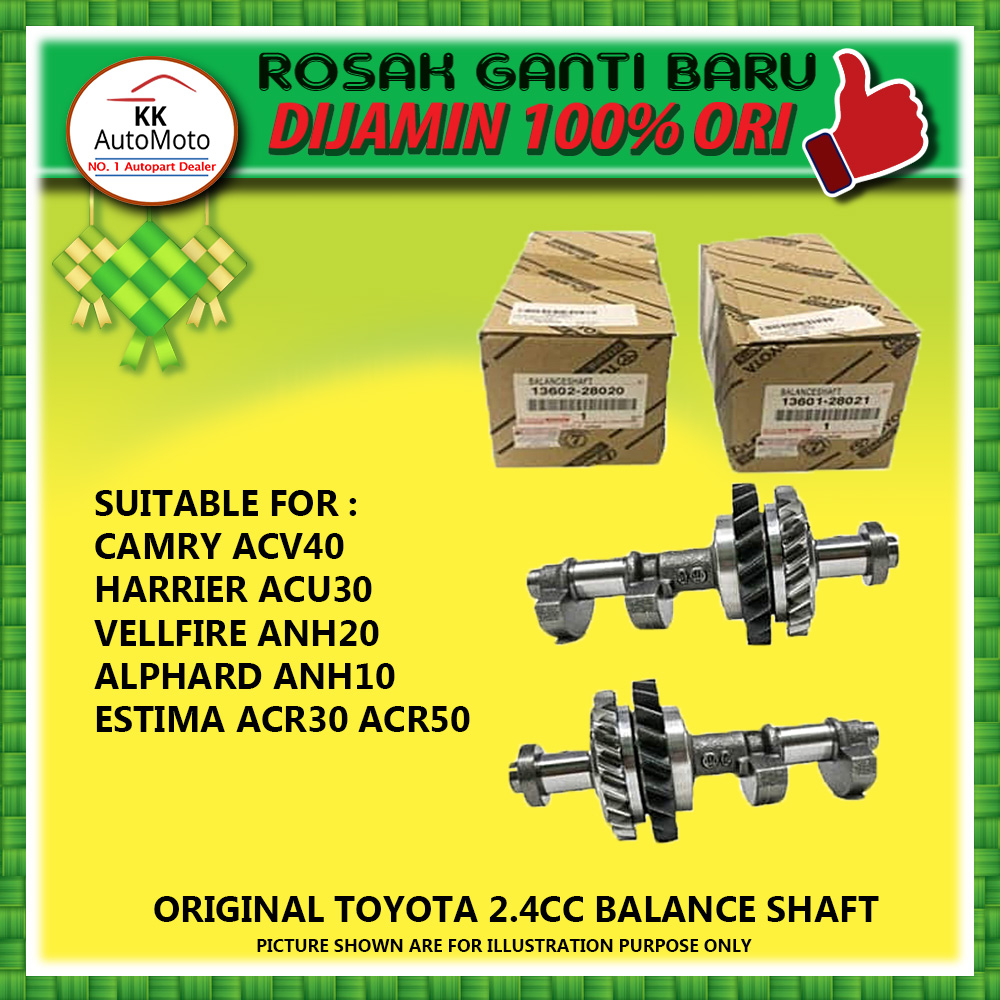 ORIGINAL TOYOTA ESTIMA VELLFIRE ALPHARD HARRIER ACU30 ACR30 CAMRY ACR50 ANH20 ANH10 ACV40 2.0/2. ...